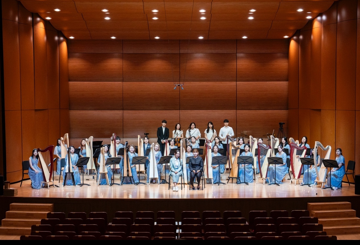 국제하프오케스트라, ‘Miracle Again’ 공연 성료…하프만으로 만든 기적의 무대 | 세계일보